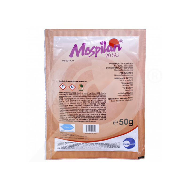 Insecticid Mospilan 20 SG 50g @ Agronor